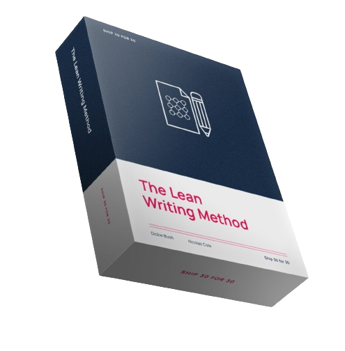 Start Writing Online in 30 Days - Ship 30 for 30