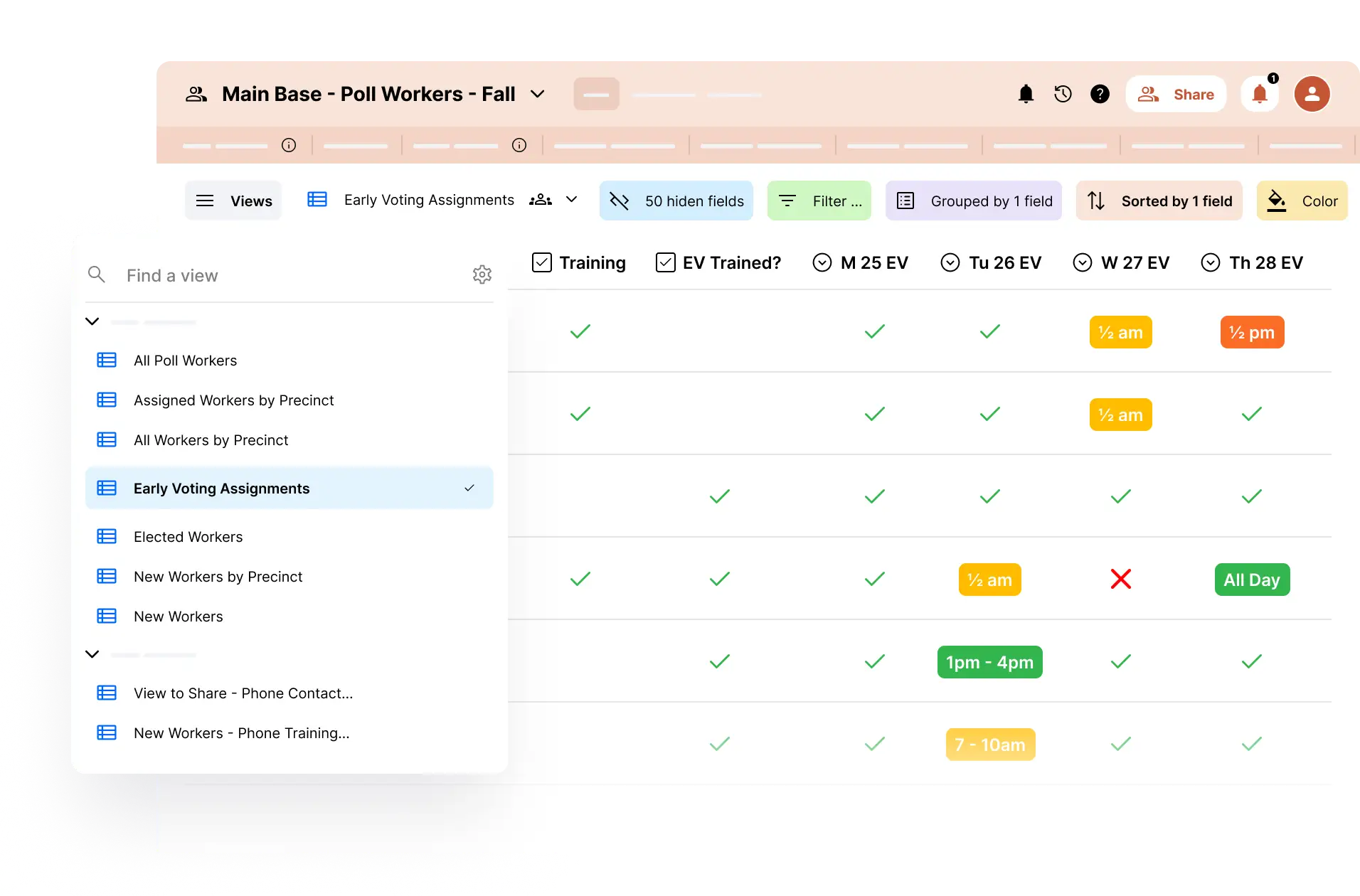Election Administration Platform | USDR