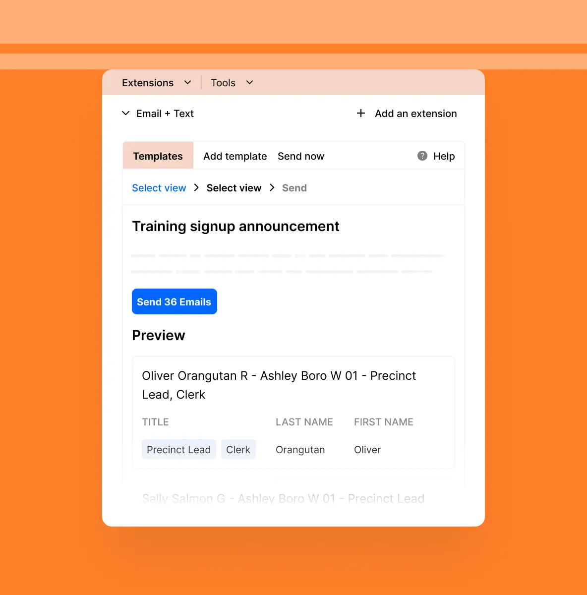 Election Worker Management System | USDR