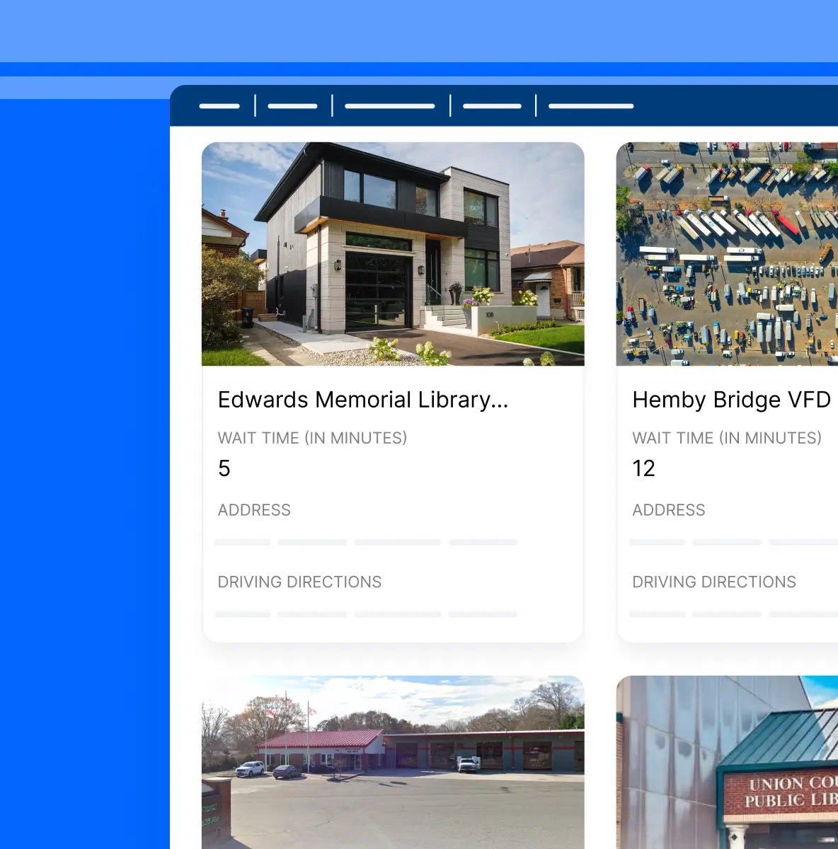 Real-Time Voting Wait Time Tracker | USDR