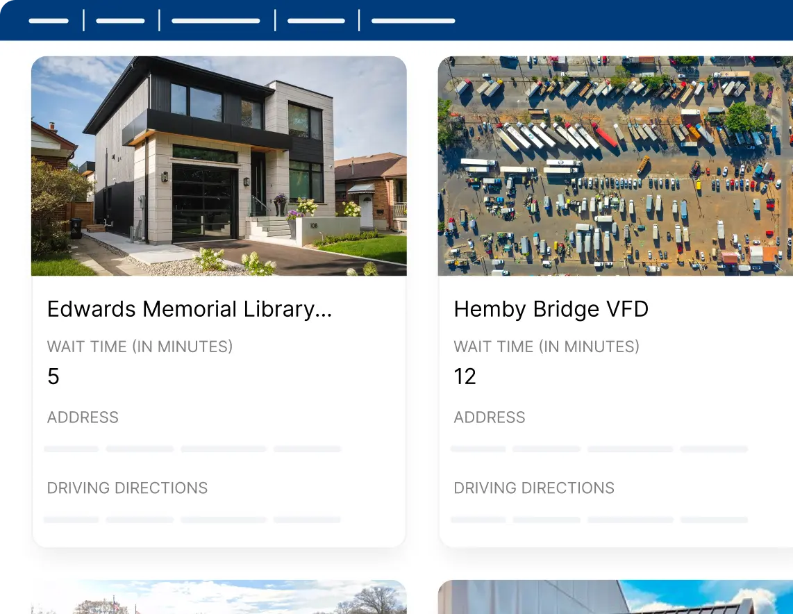 Real-Time Voting Wait Time Tracker | USDR