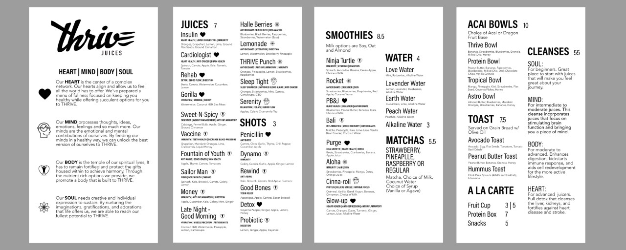 POST Market - Thrive Juices