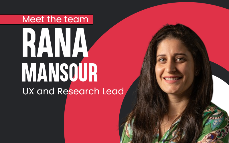 Rana: Our talented UX and research lead | Digital of Things