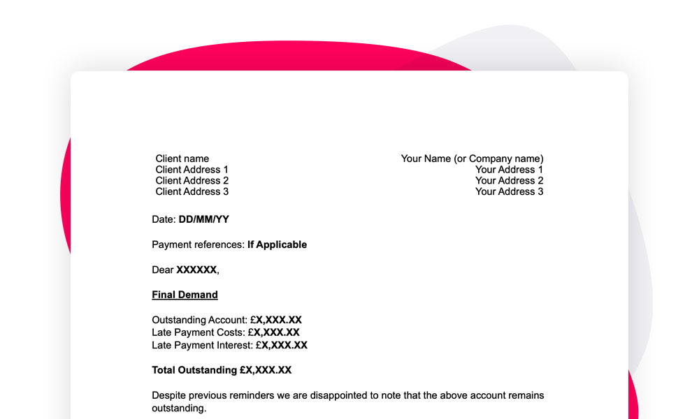 Get Paid With These Free Late Payment Reminder Templates | Crunch