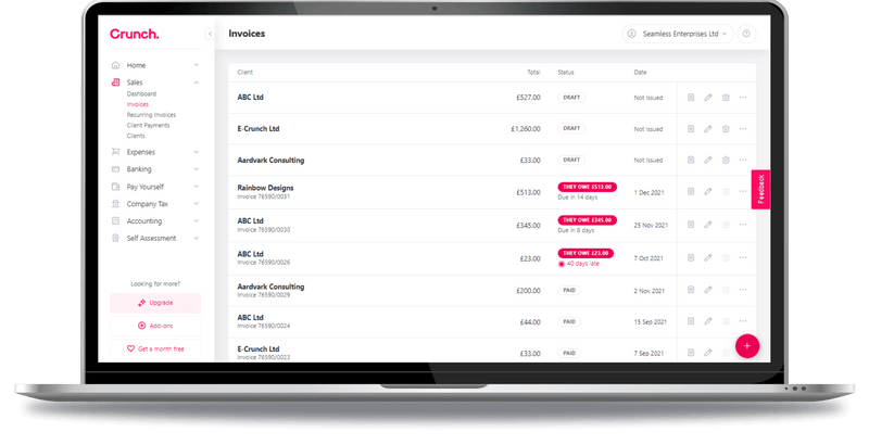 Online Accountants - Unlimited Expert Advice & Service | Crunch