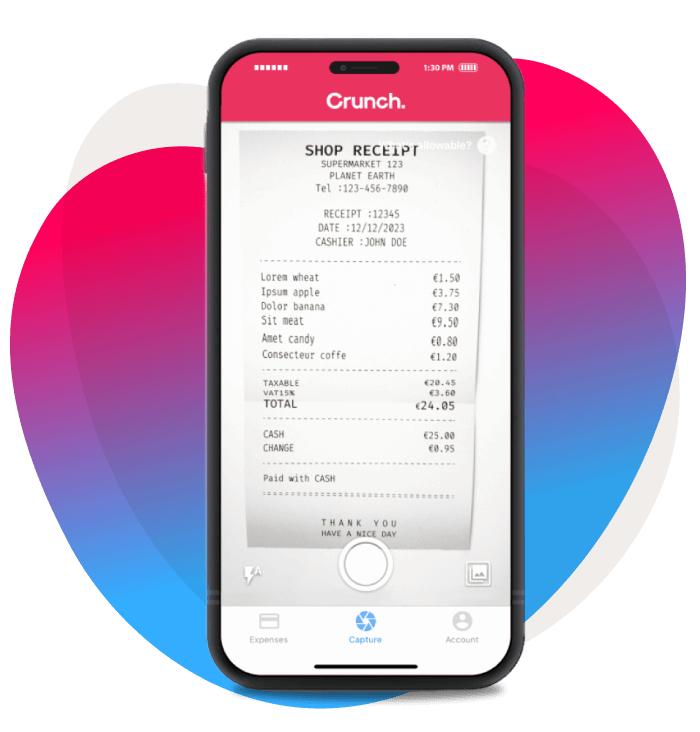 Quick Expense Management | Crunch