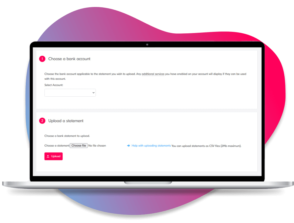 Easy and Simple Bank Statement Uploads | Crunch