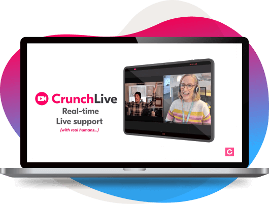 Live chat with accounting software advisors | Crunch
