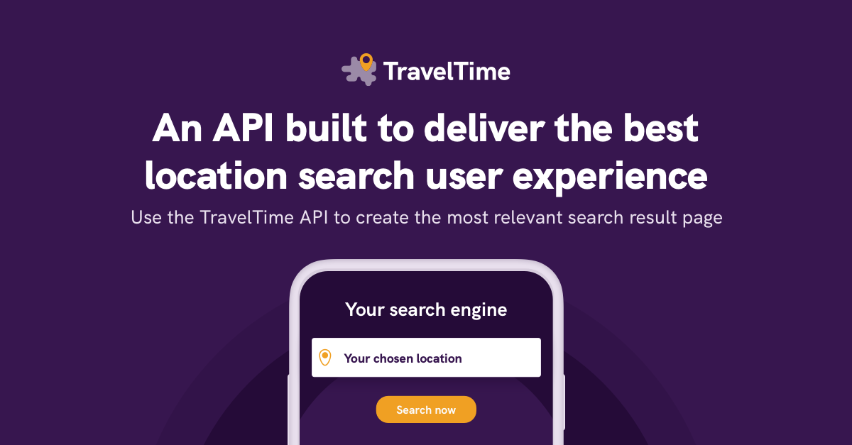 TravelTime - Calculate Travel Times to Thousands of Locations