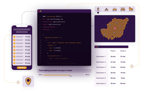 TravelTime - Calculate Travel Times to Thousands of Locations
