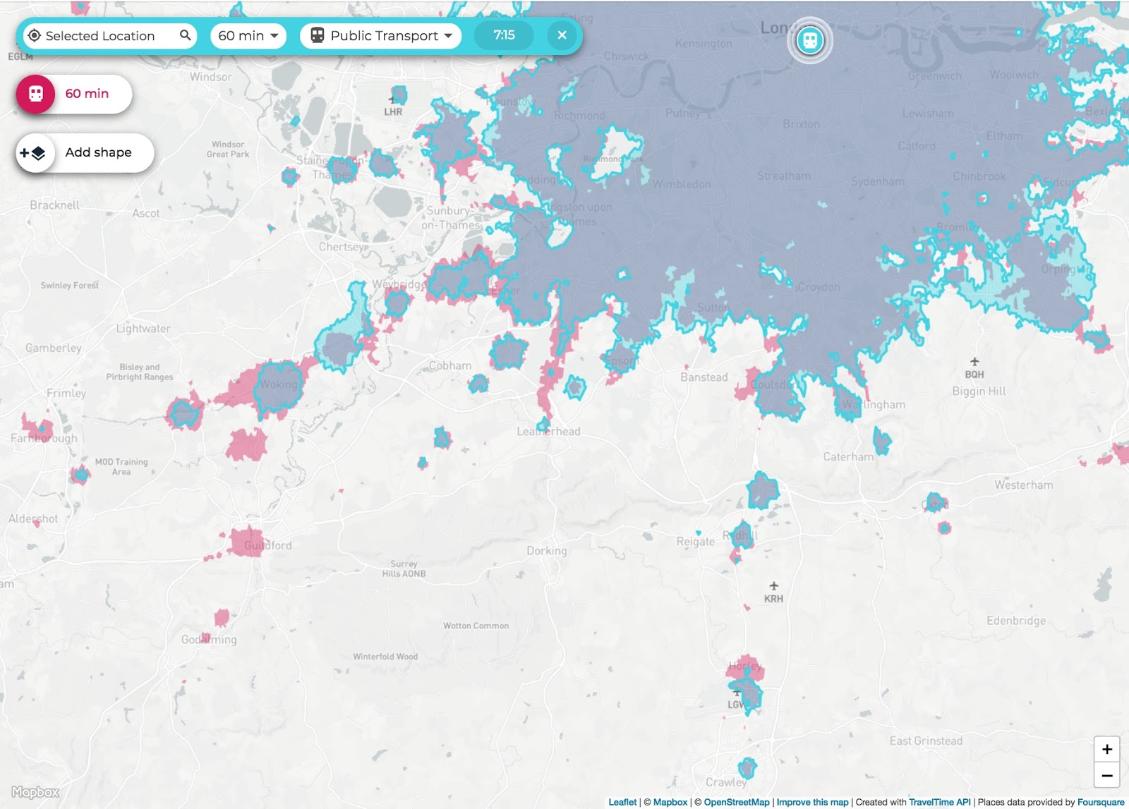 How to Create a Commute Time Visualisation Map | Blog