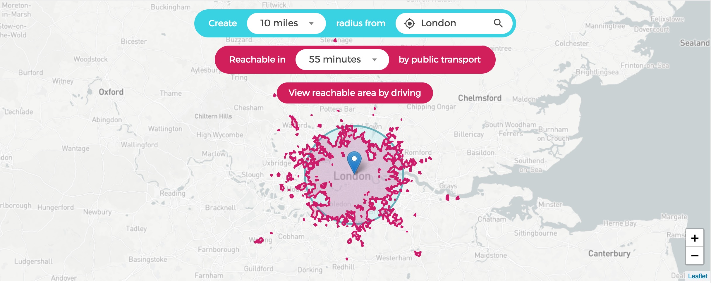 How To Draw A Radius On A Map Blog