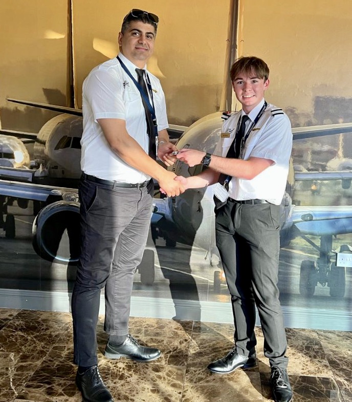 Congratulations to ATPL student Jack on completing his first Solo ...