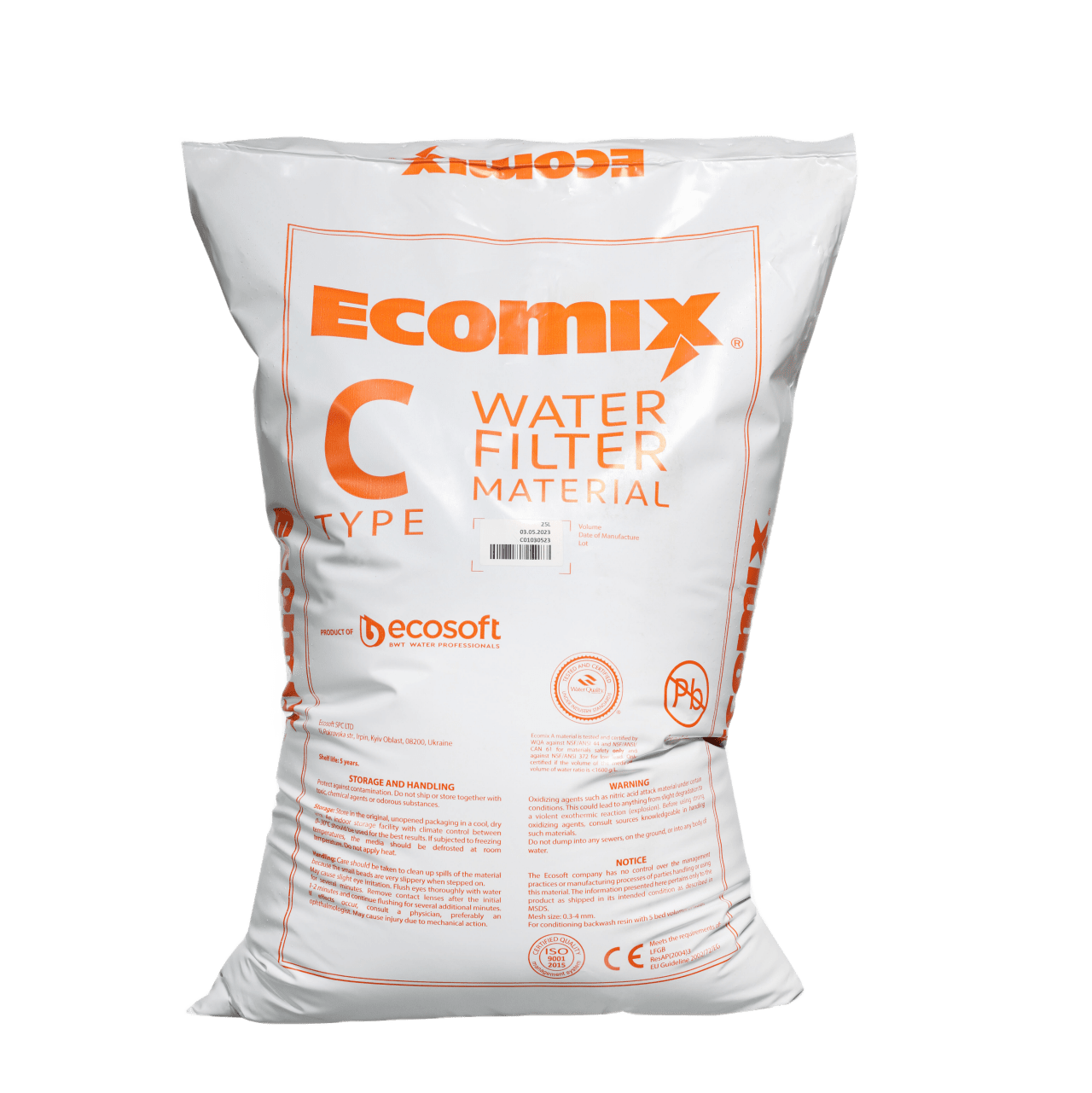 Ecomix® C filter media: Buy Ecomix® C filter media, ECOMIXC25 at the ...