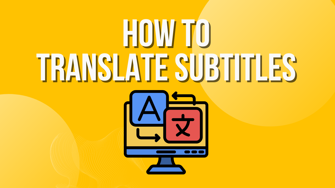Translate subtitle | Online subtitle translator | Flixier