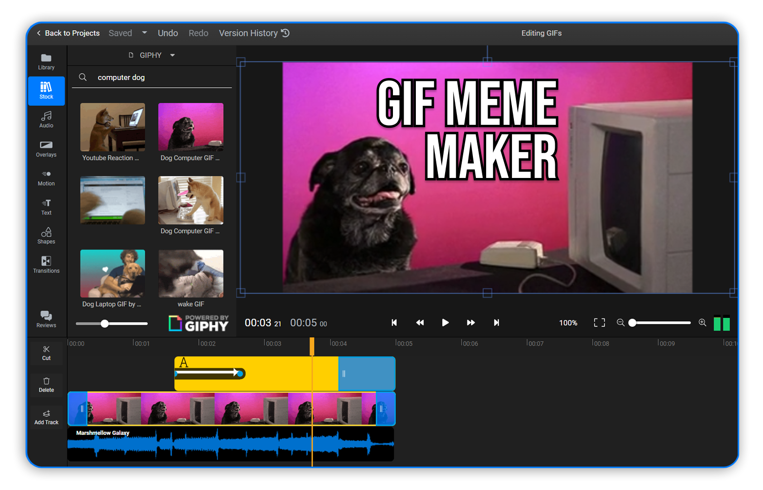 GIF Meme Maker | Flixier’s Ultimate GIF Meme Generator