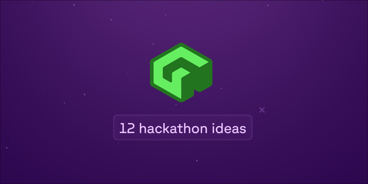 12 ideas to power your hackathon project