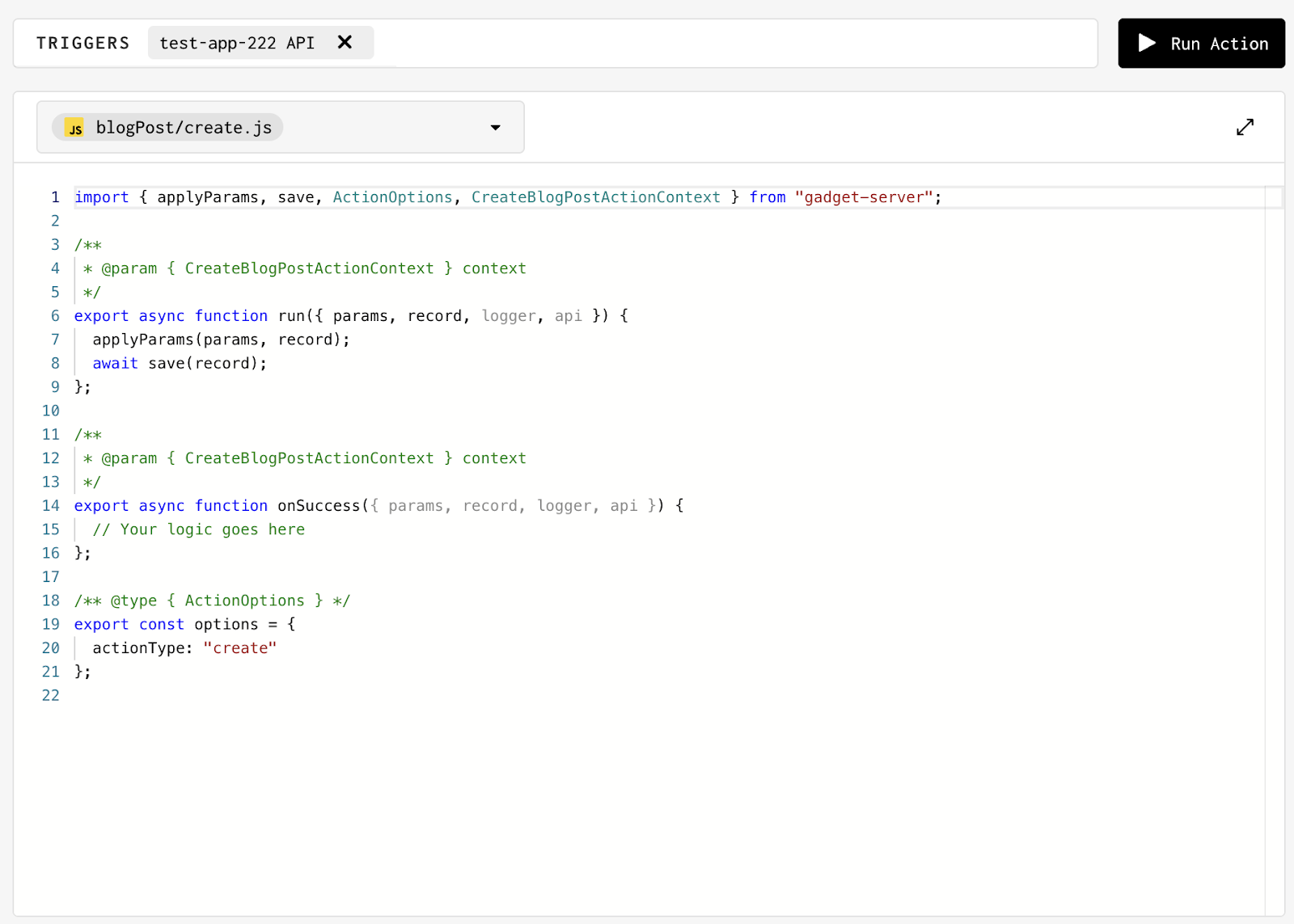 Deep dive: Building with Gadget Actions