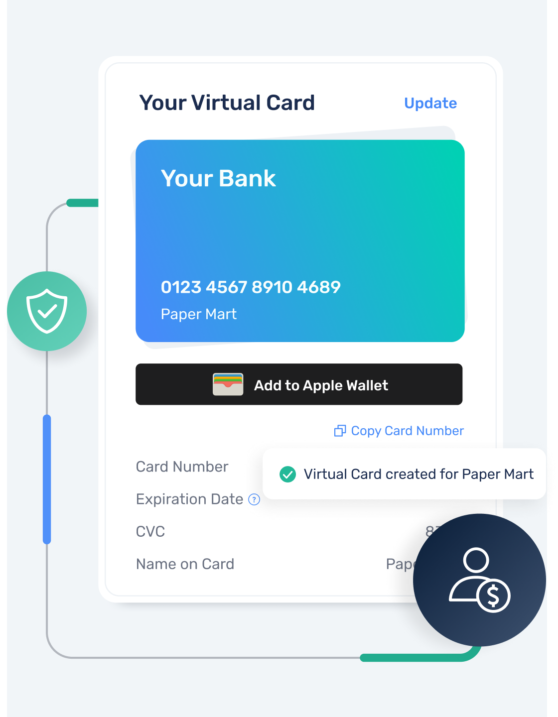 Virtual credit cards for businesses | Extend