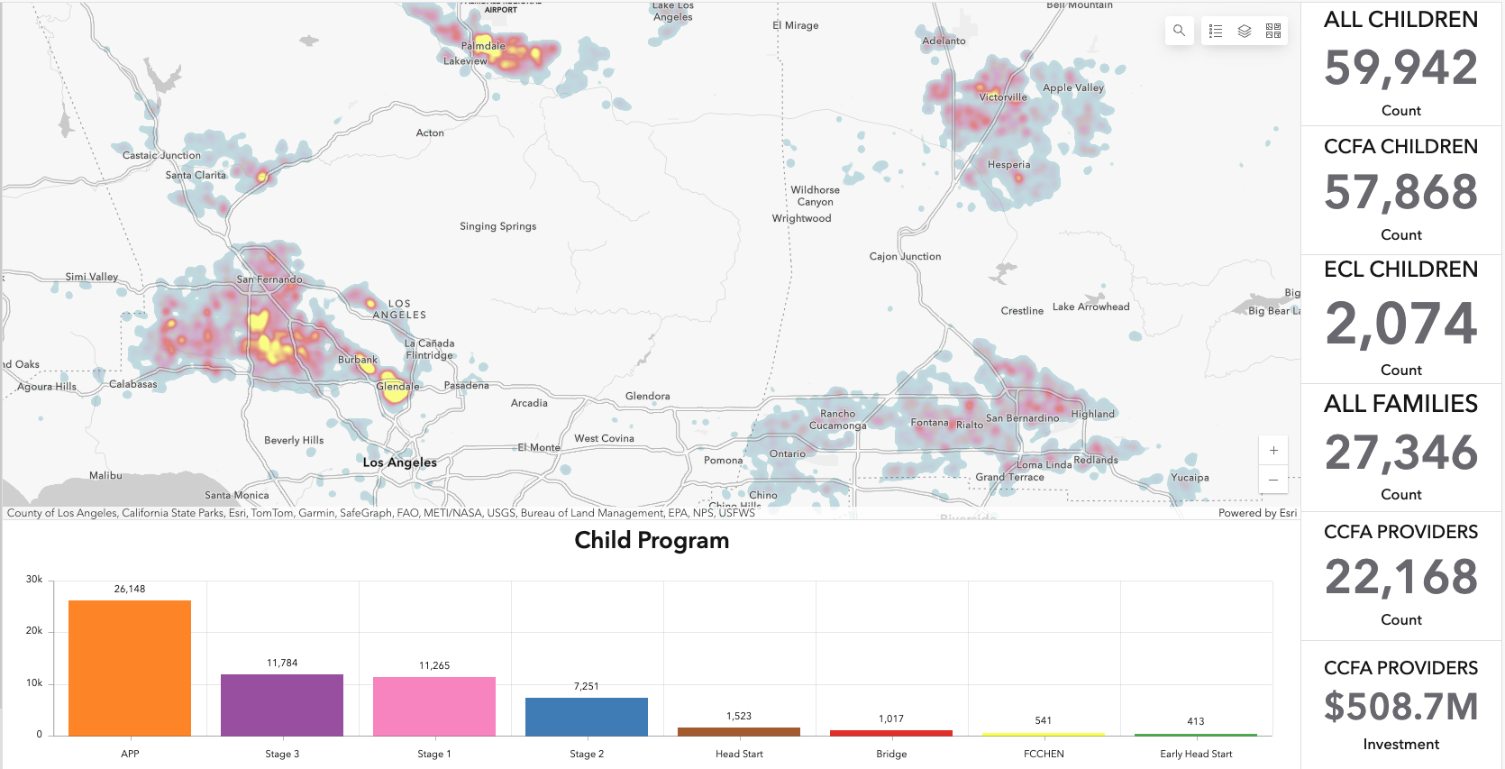 CCRC Service Area Investment