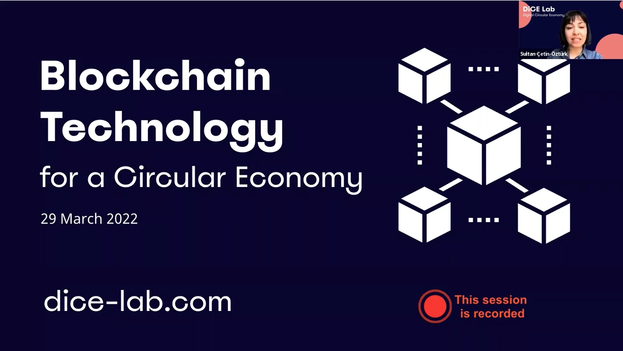 Blockchain for a Circular Economy Circularise
