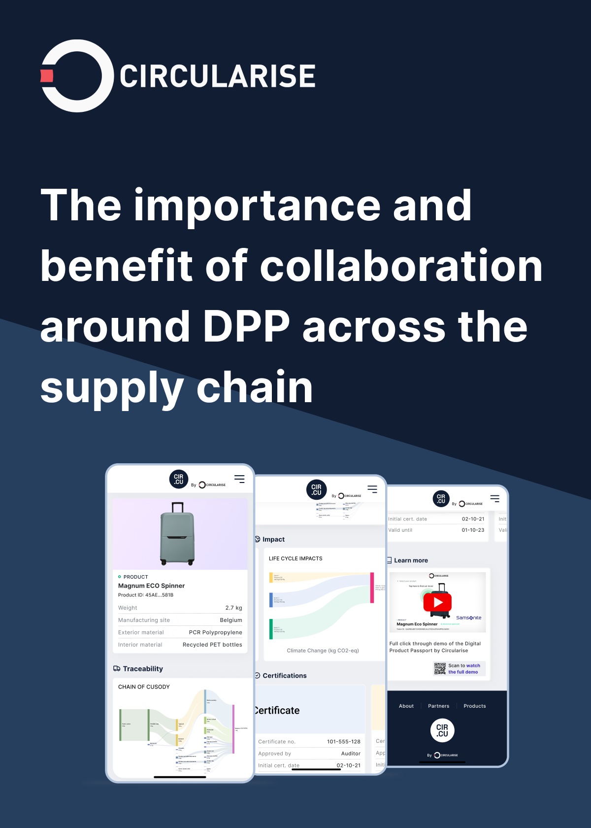 The importance and benefit of collaboration around DPP across the ...