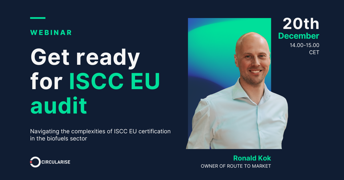 Get ready for ISCC EU audit Circularise
