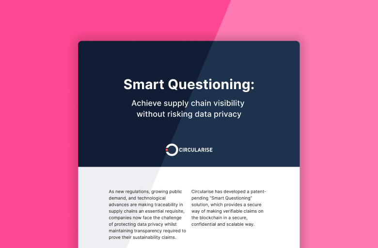 Smart Questioning: Achieve supply chain visibility without risking data ...