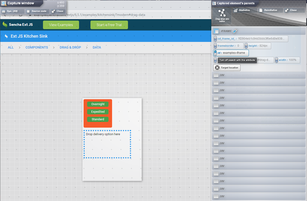 iFrames automation | Agilitest Documentation