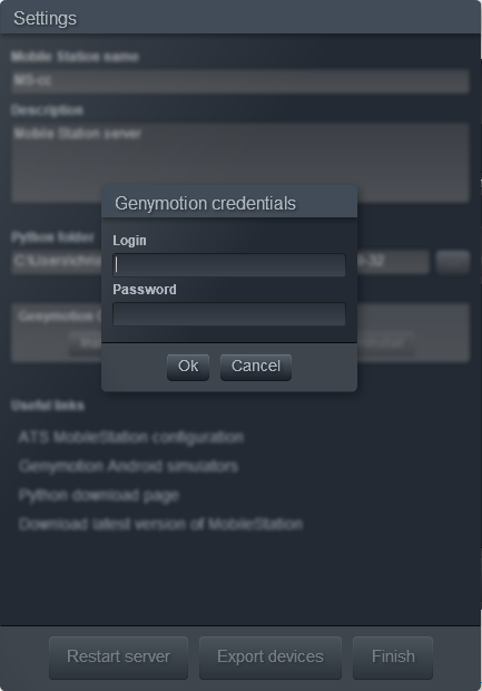 Genymotion cloud | Agilitest Documentation