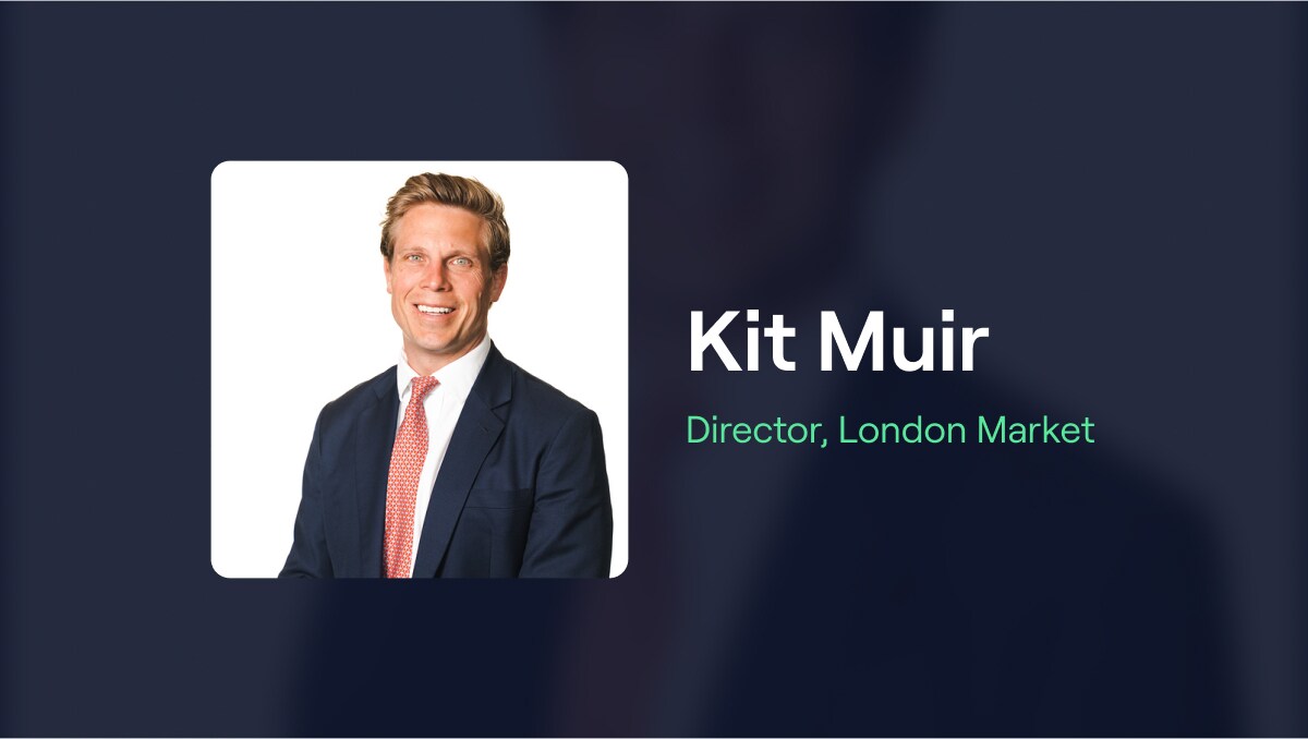 Arbol Announces Appointment of Kit Muir as Director of the London Market