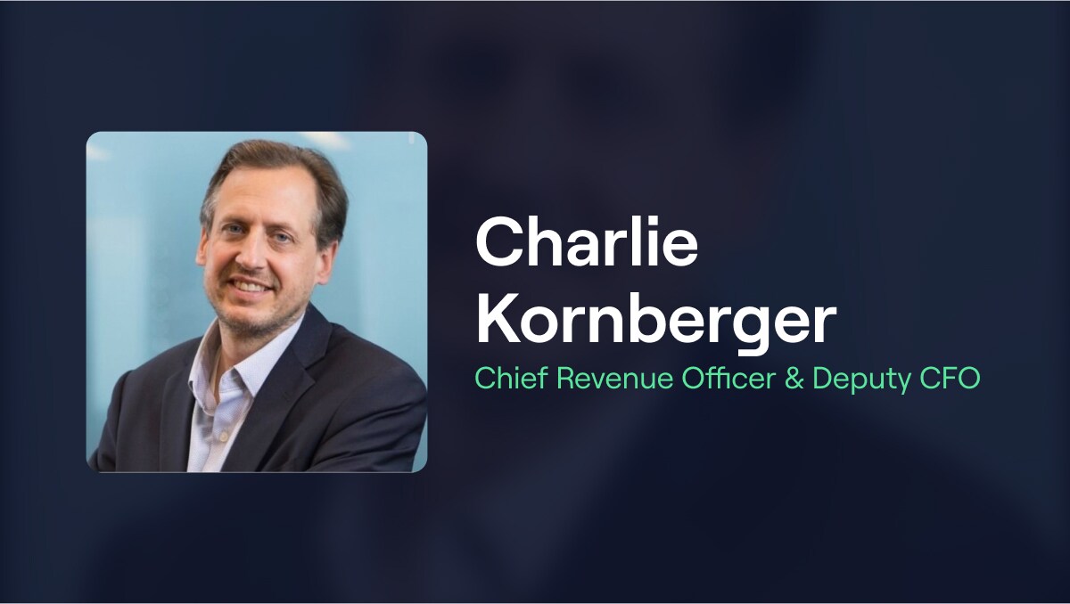 Arbol Appoints Charlie Kornberger As Chief Revenue Officer and Deputy CFO