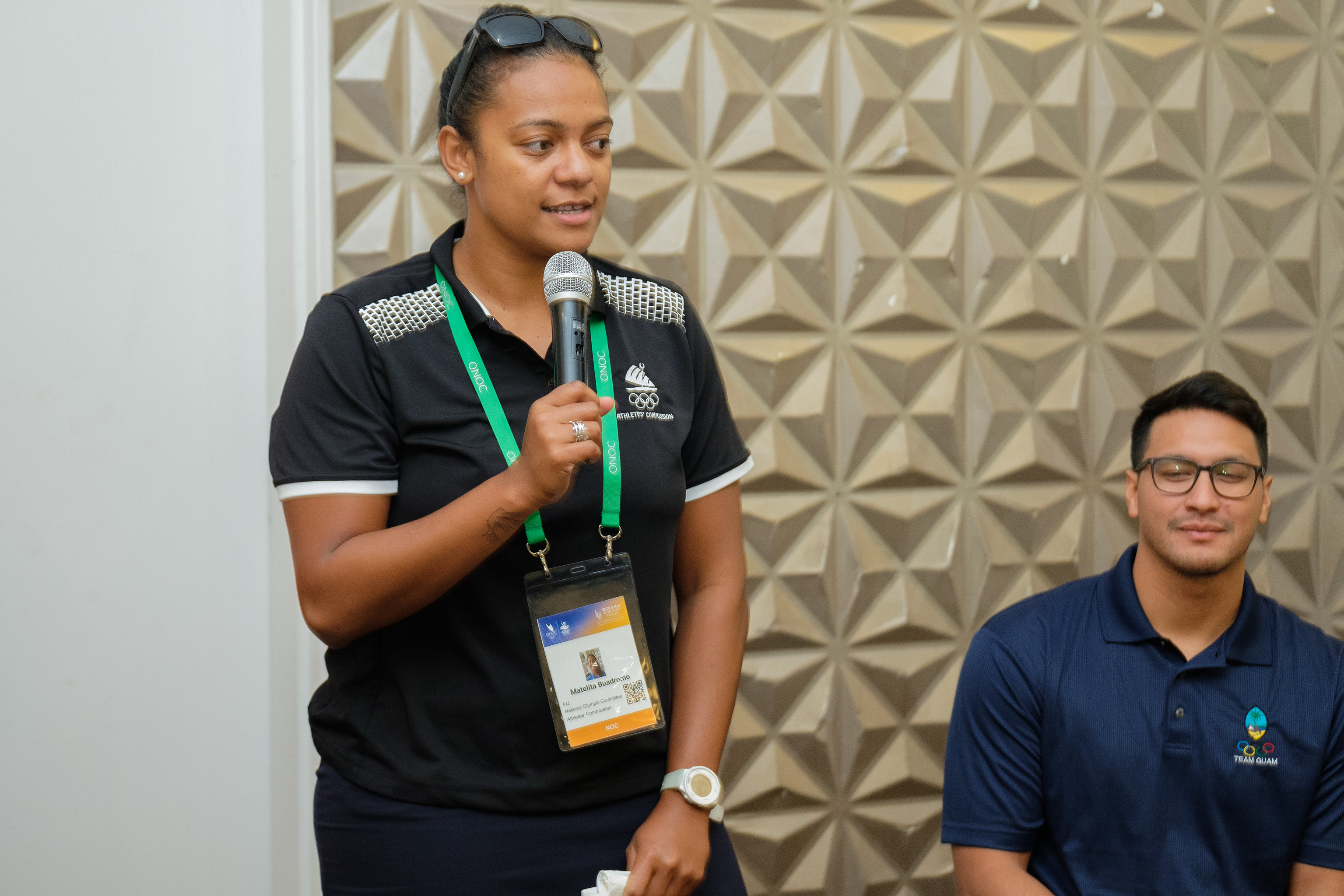 Olympian Matelita On ONOC AC Commission | FASANOC