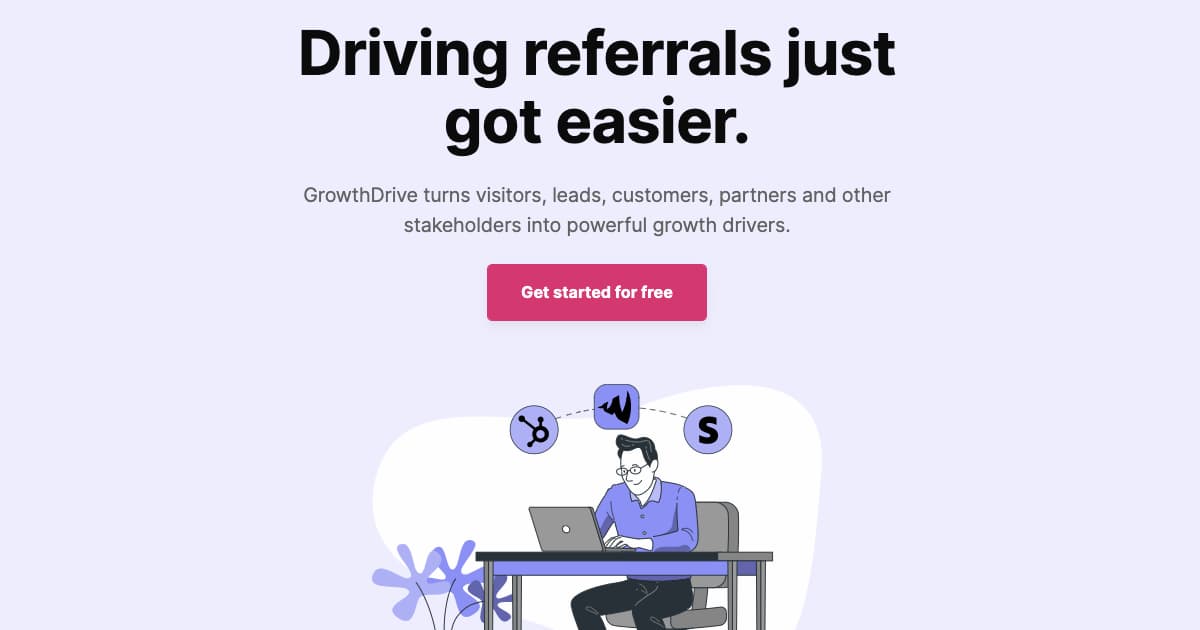 GrowthDrive - Referral marketing software.