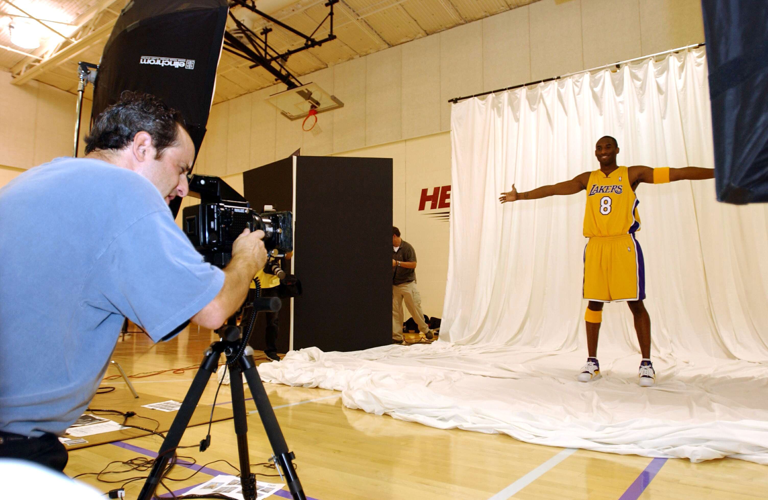 Meeting with the NBA star photographer, Andrew Bernstein