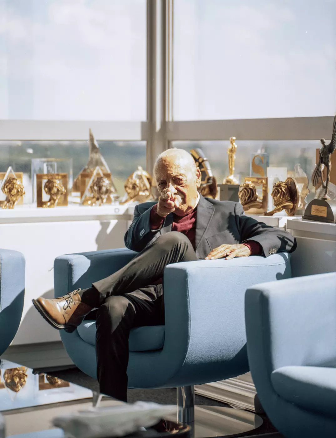 Le publicitaire Jacques Séguéla refait le monde avec S-quive