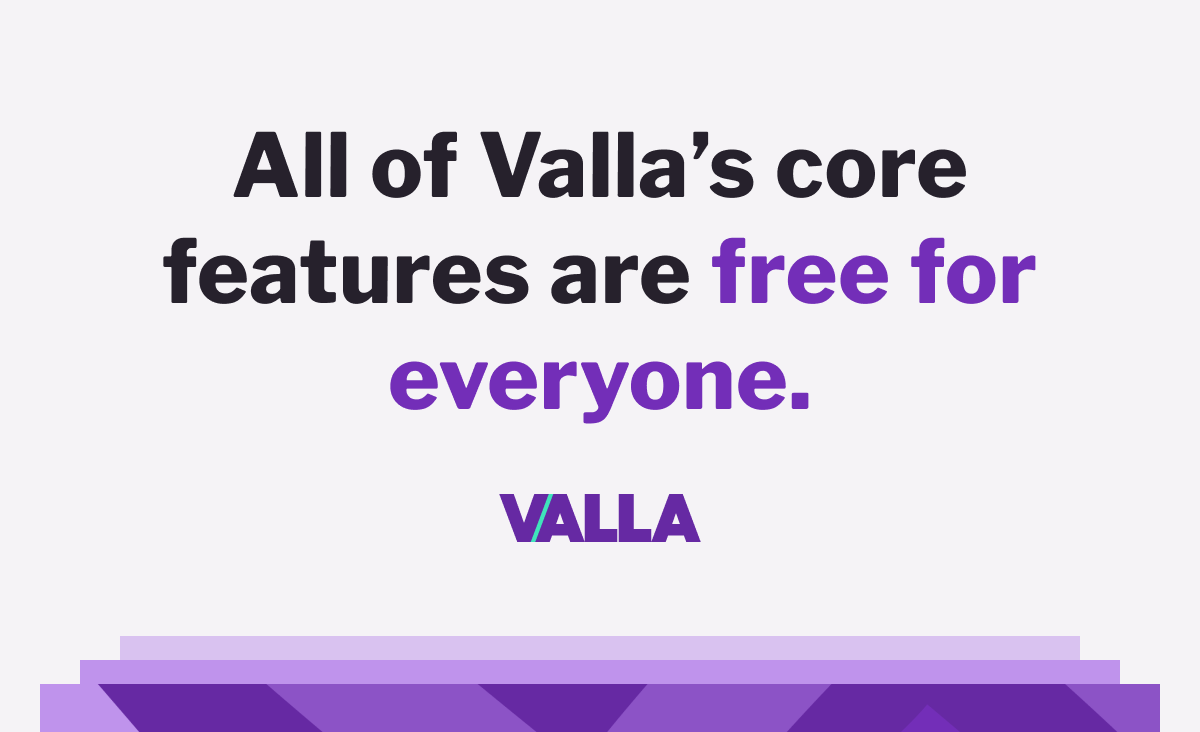 Valla - Pricing