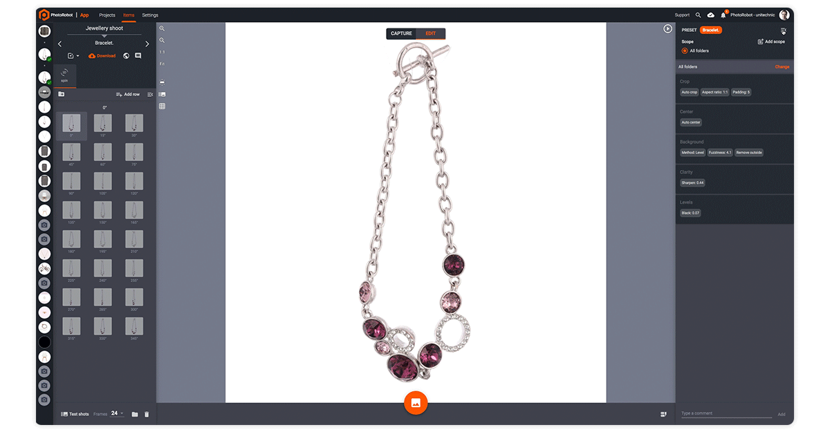 Jewelry Photography - Behind the Scenes Production