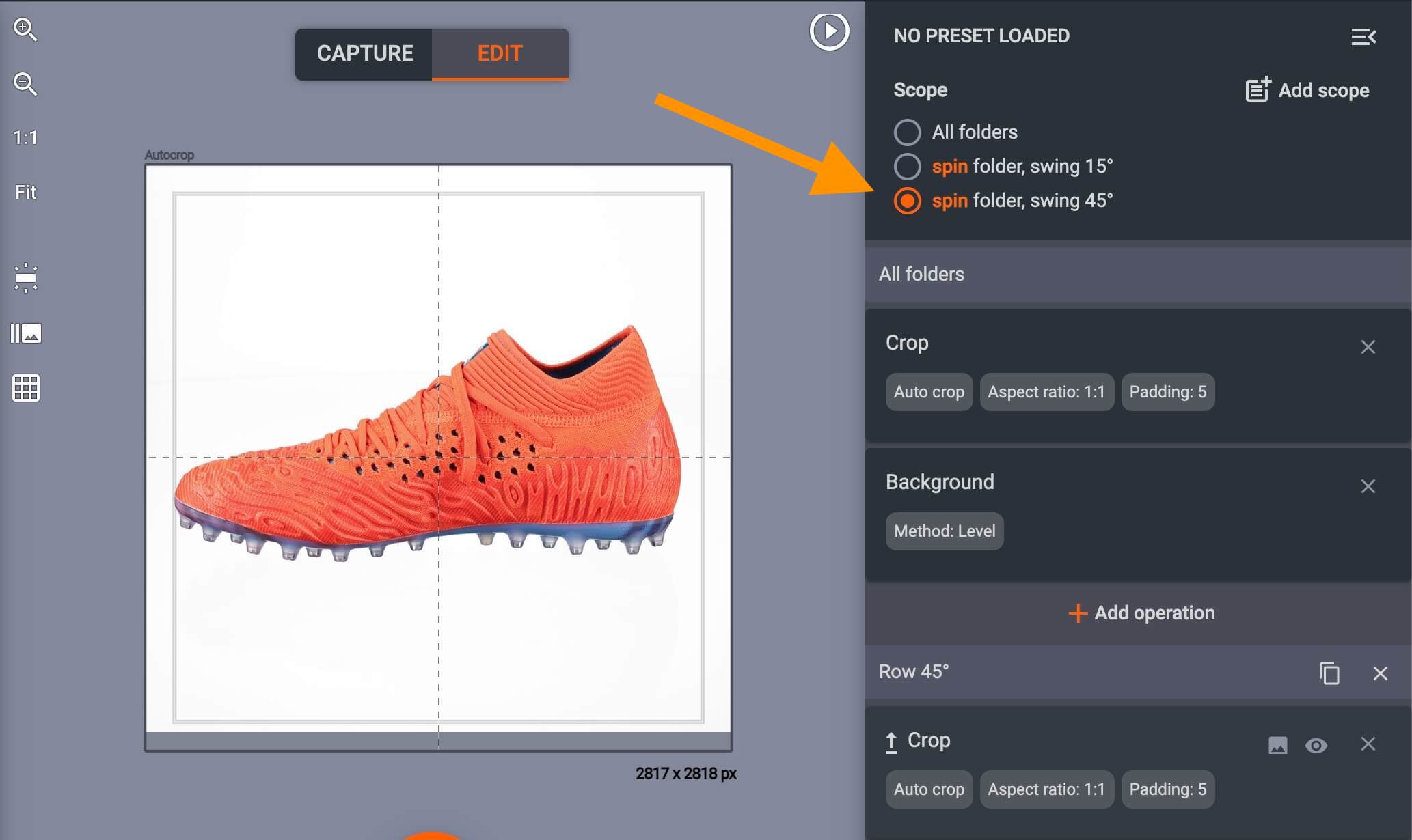 Editing Images with PhotoRobot Post-Processing Software