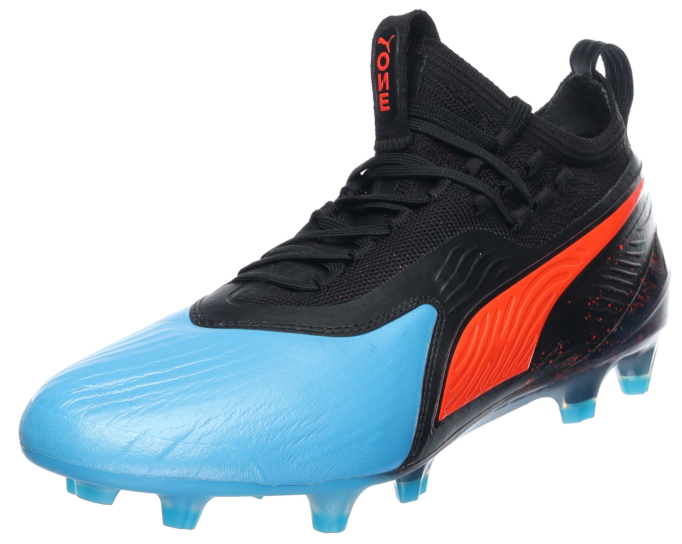 Automated Product Photography Outputs: Blue Puma Football Shoe