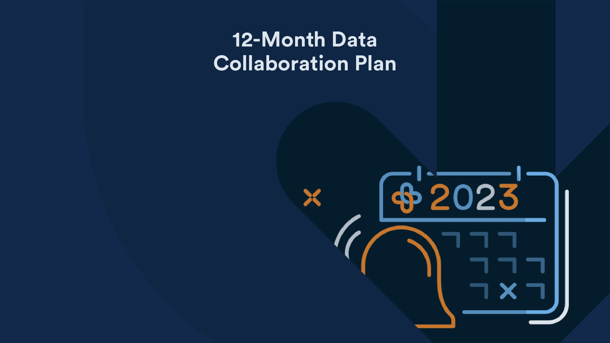 12-Month Data Collaboration Plan | Infographic | InfoSum