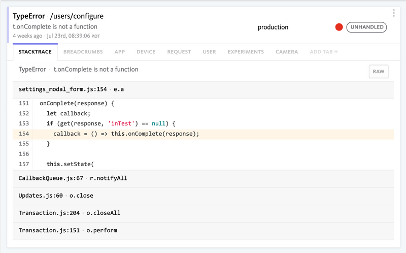 Detect Errors In Your Ember Application Bugsnag Platform