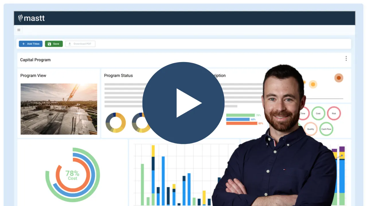 Fast, easy reports & dashboards to power your capital projects