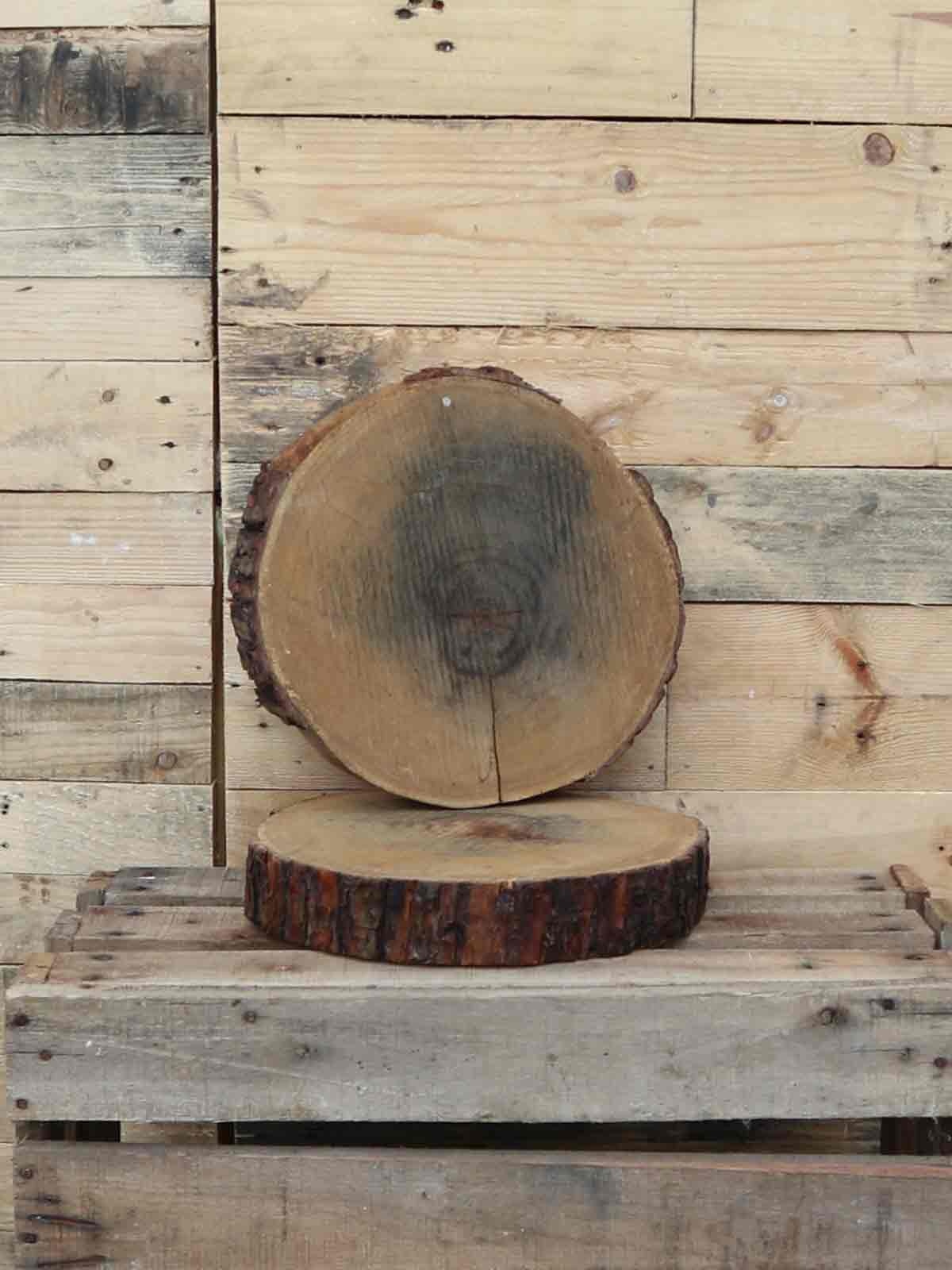 Winterborne Hire & Styling | Log Slices | Wedding Props
