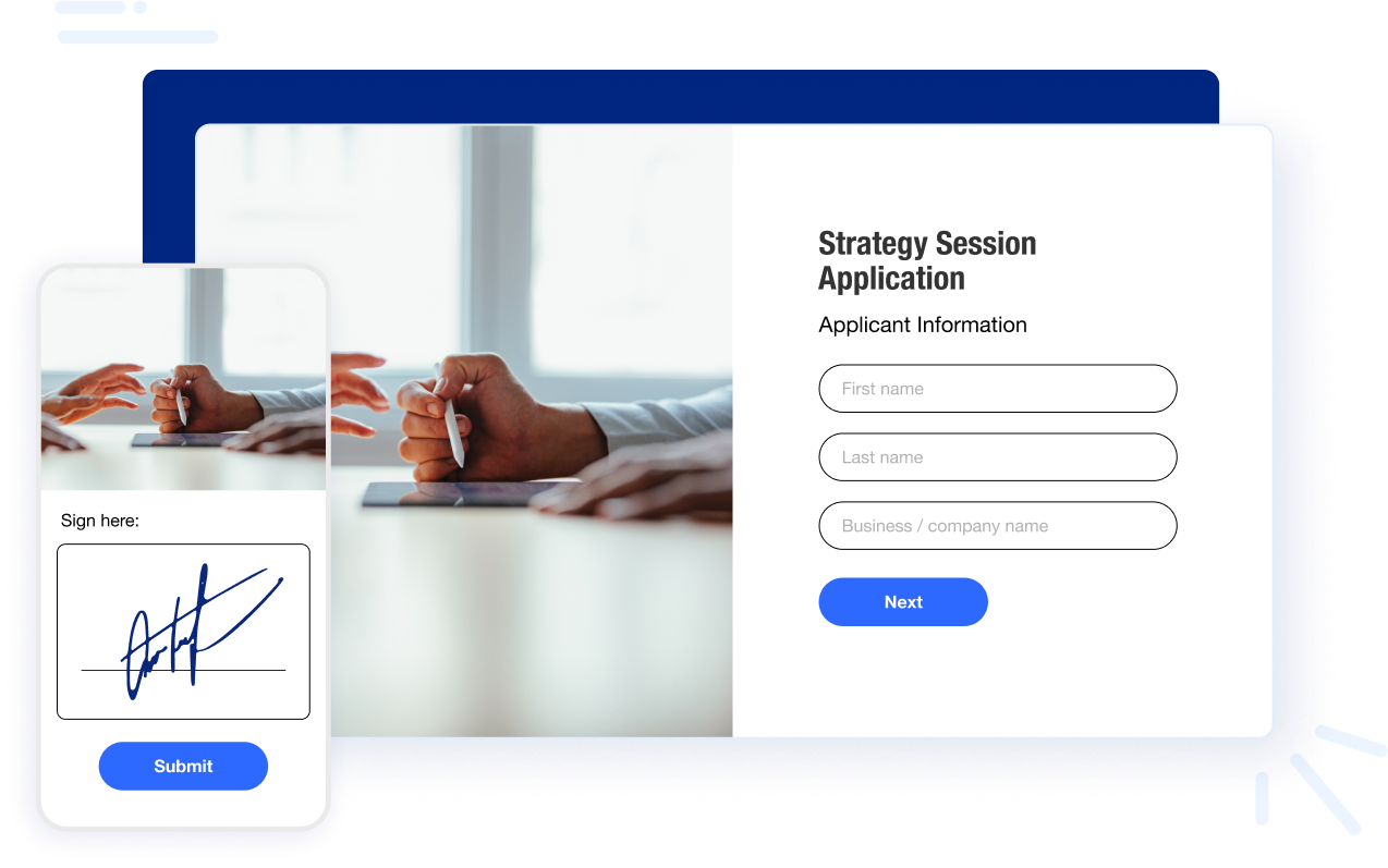Strategy Session Application | EasySend