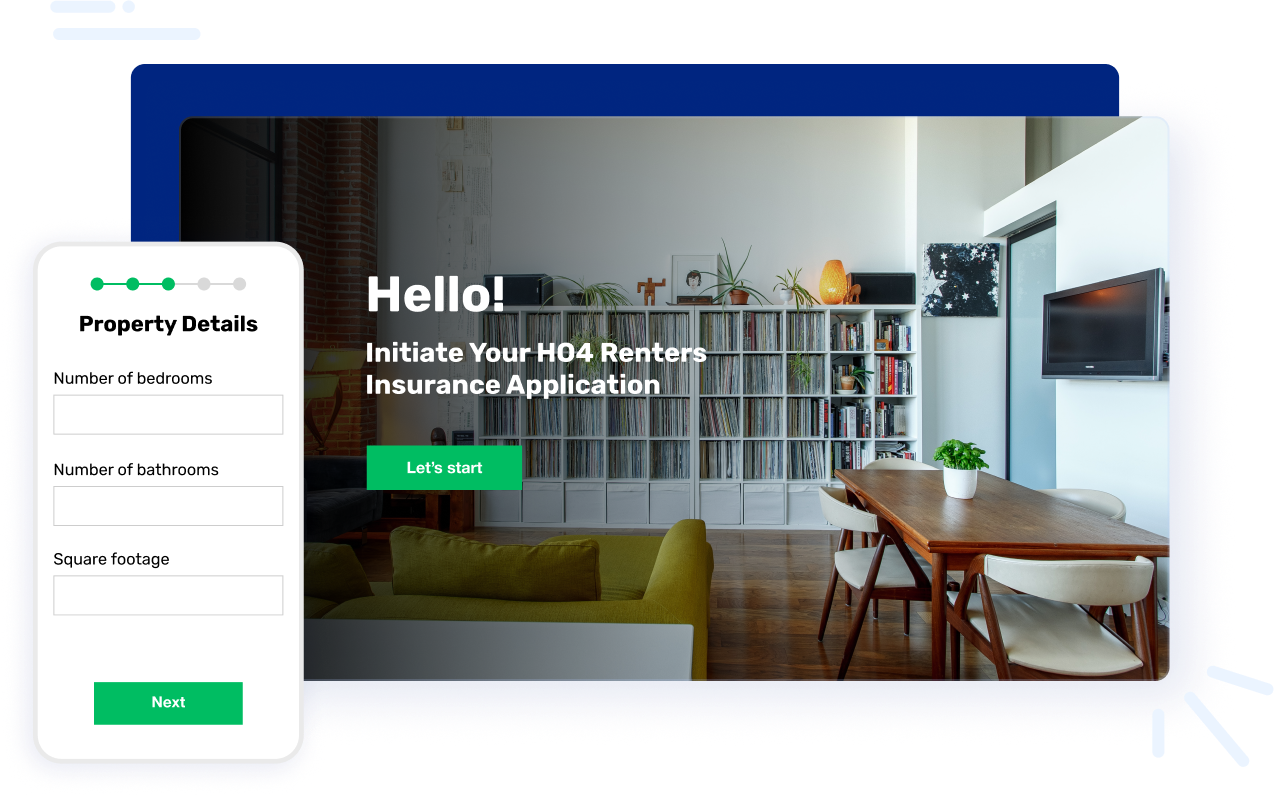 HO4 Renters Insurance Form | EasySend