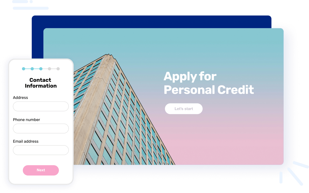 Personal Credit Application | EasySend