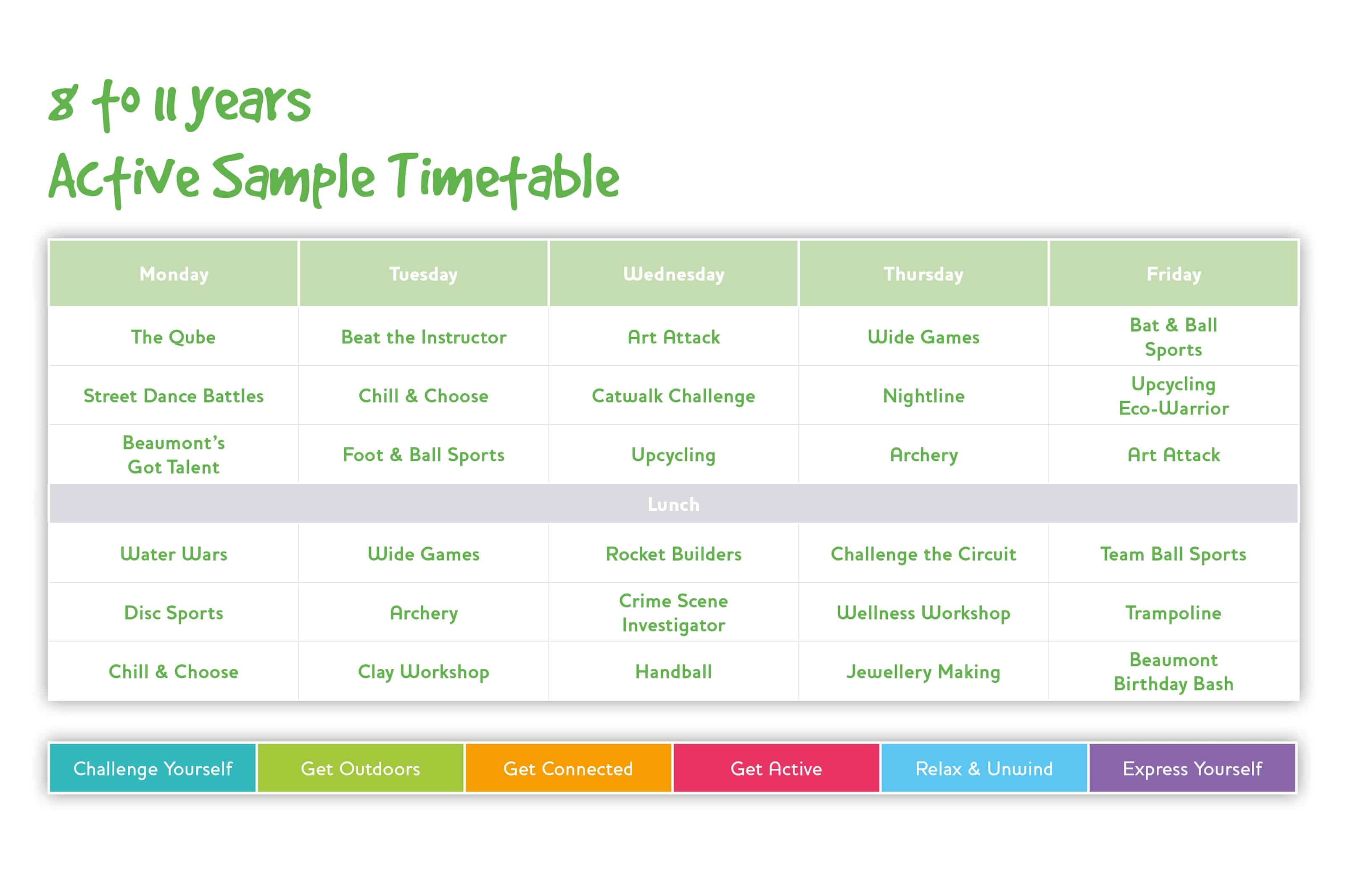 Day Camps for 8 to 11 Year Olds | Camp Beaumont