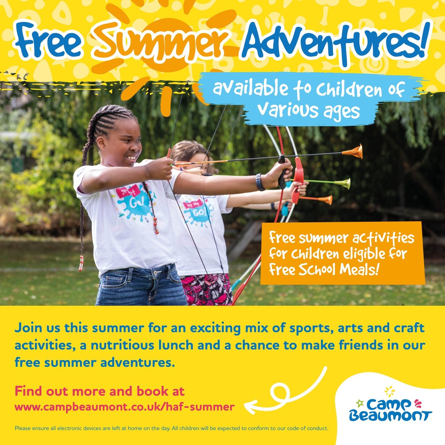 London day camps for children and teenagers | Camp Beaumont