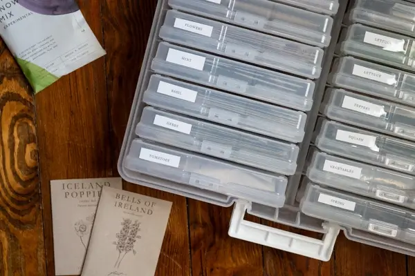 Best Seed Containers and Organizer + Free Labels